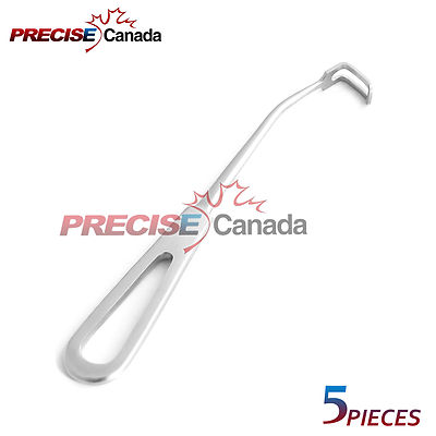 SET OF 5 CUSHING DECOMPRESSION RETRACTOR 8.5" (21.6 CM) SURGICAL ...