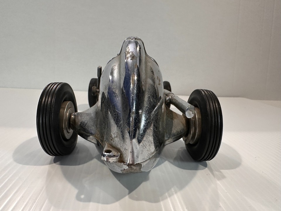 Rare Chrome Plated Roy Cox Thimble Drome Champion Race 1950 With Engine ...