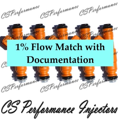 1% Flow Match Bosch Fuel Injectors (5) 0280155746 for 1995-1998 Volvo 2 ...