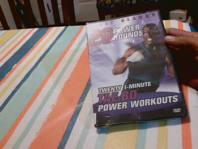 Billy Blanks 20 POWER ROUND TWENTY 1 MINUTE TAE BO POWER WORKOUTS DVD ...