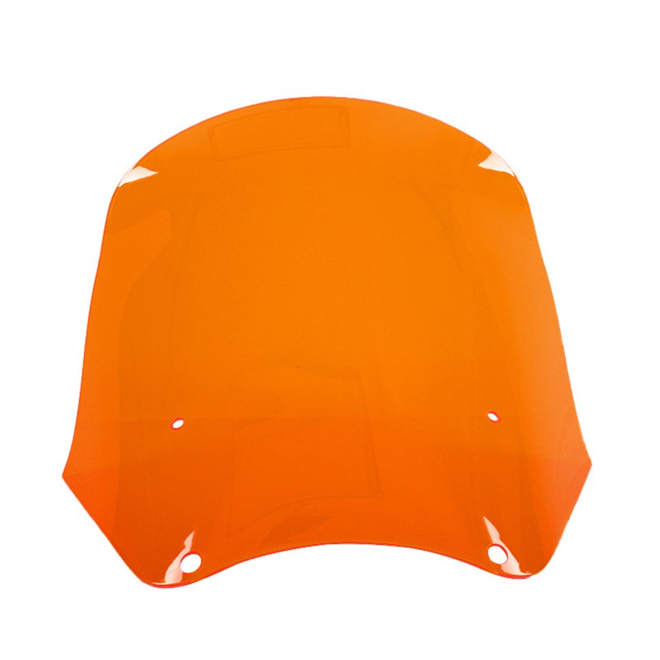 Orange Front Windshield Guard For Harley Dyna Softail Street Bob Low ...