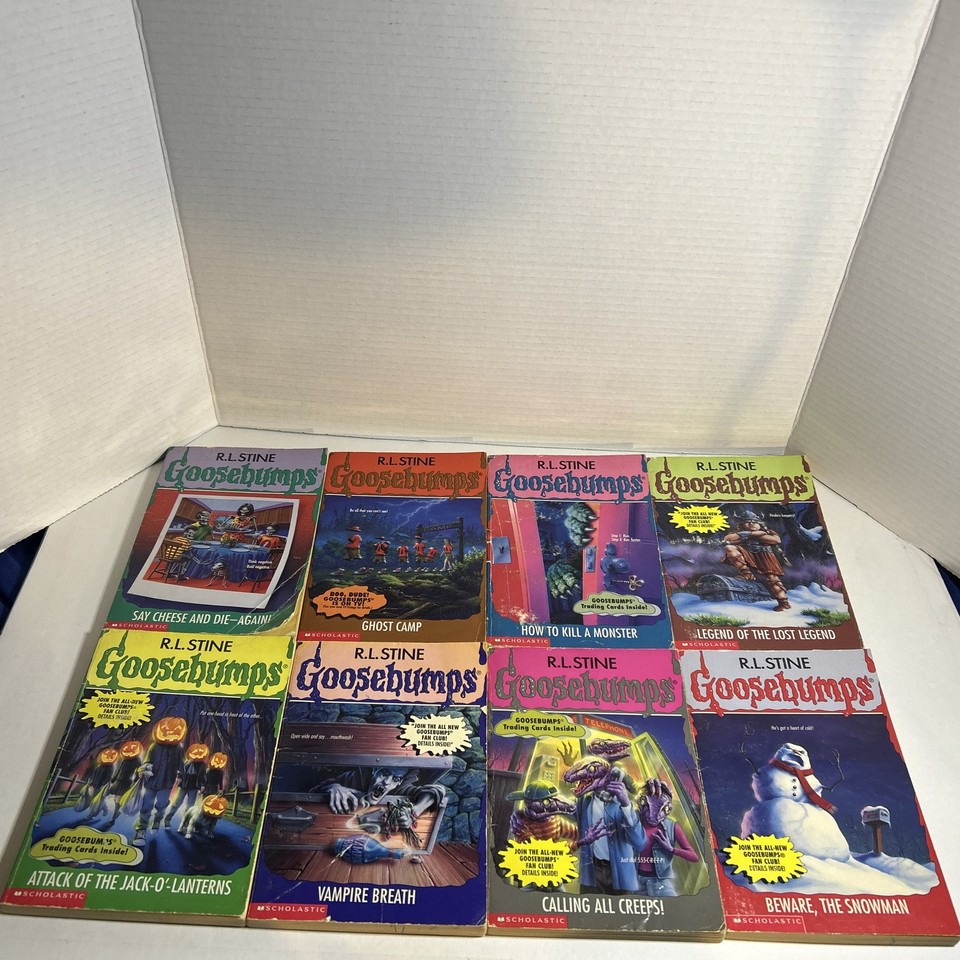 R.L. Stine Goosebumps books lot Of 56 Near Complete 2,3,5-15,17-59 | eBay