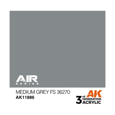 AK Paint Medium Grey FS 36270 New | eBay UK