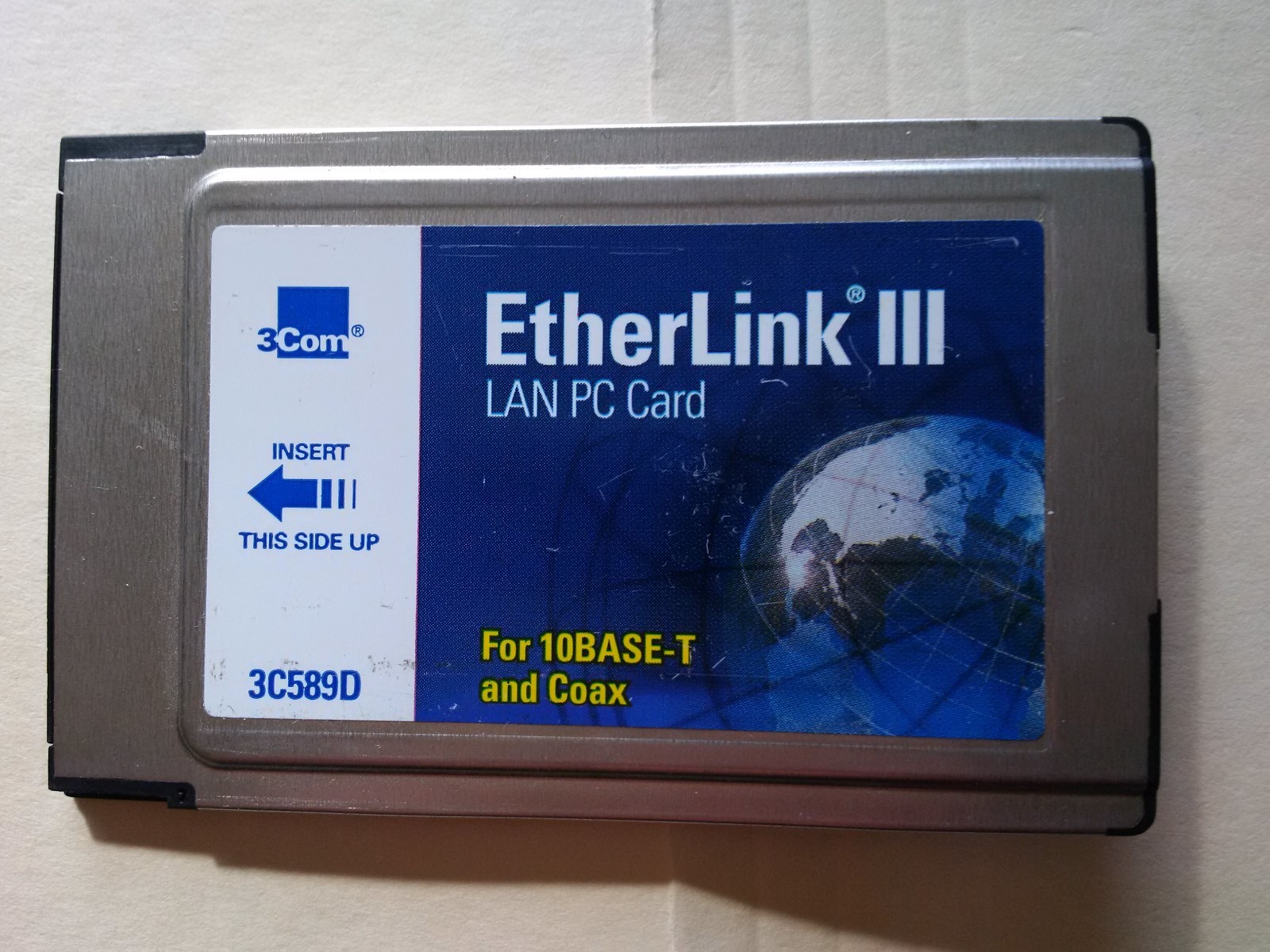 PCMCIA Card Ethernet Fax Modem Lan Token Ring 3Com US Robotics ...