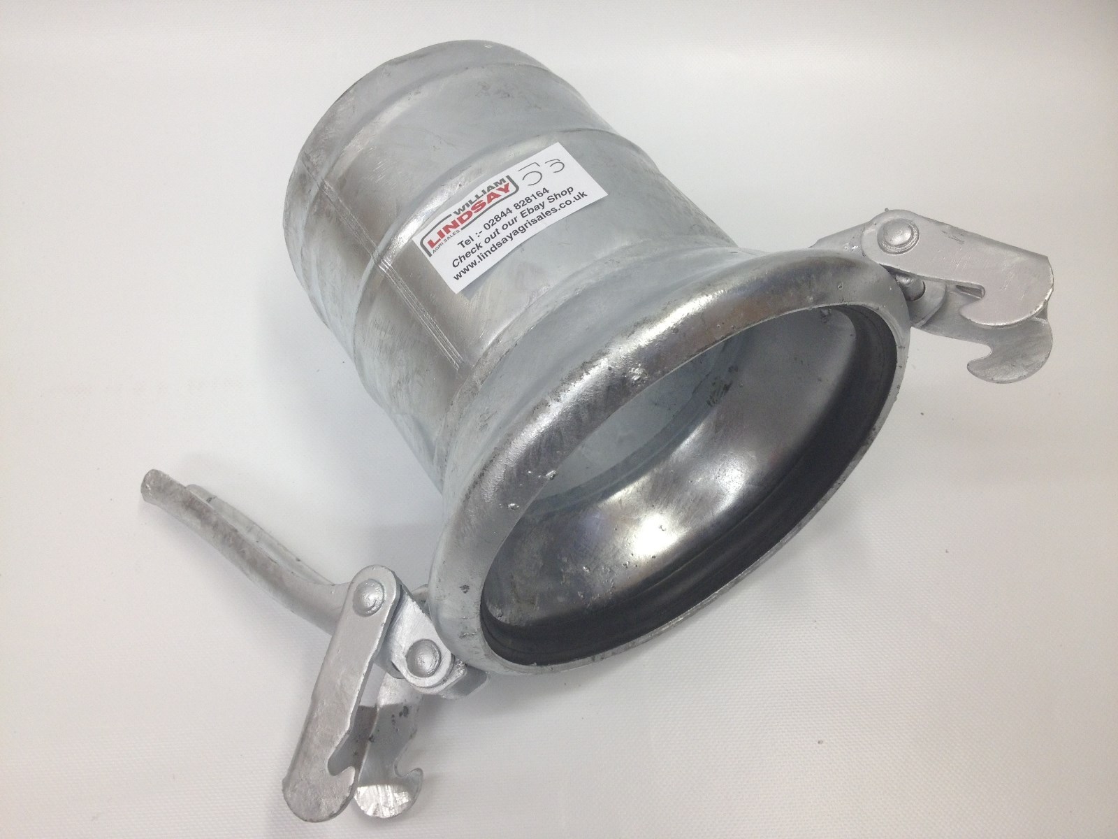 Slurry Tanker 6" Italian Female Suction Hose Coupling WITH FREE HOSE ...