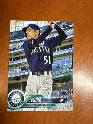 2018 Topps Update Ichiro Baseball Card #US100 Mint FREE SHIPPING HOF | eBay