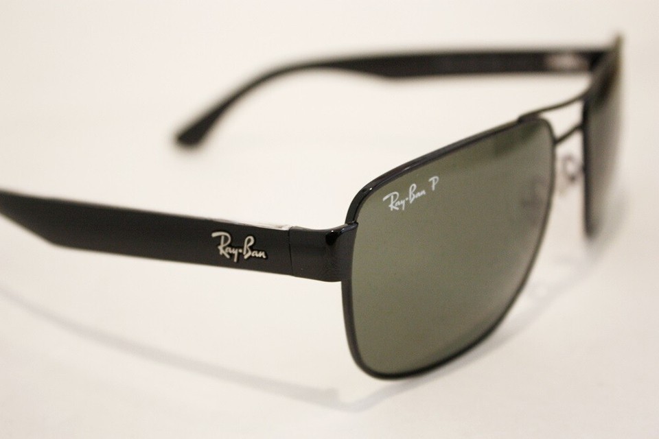 Ray-Ban RB 3530 Rayban Sunglasses 002/9A sunglasses Black Green ...