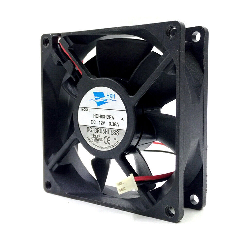 HDH0812EA -A 12V 0.38A 8025 80mm High Speed Large Air Flow Volume Fan ...