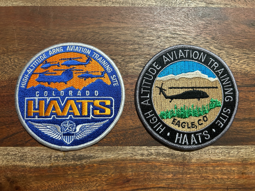 US Army High Altitude ARNG Aviation Training Site (HAATS) Patches (Lot ...