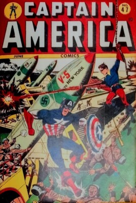 Captain America #47 (Timely 1945) Coverless/Incomplete With Nice ...