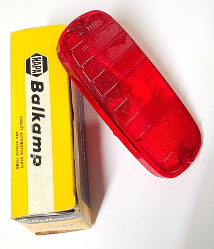 NORS Red Tail Light Plastic Lens NAPA Balkamp 3-8297 | eBay