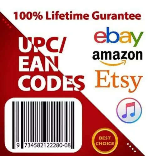 10.000 EAN UPC Codes for Amazon eBay Listing Certified Numbers | eBay