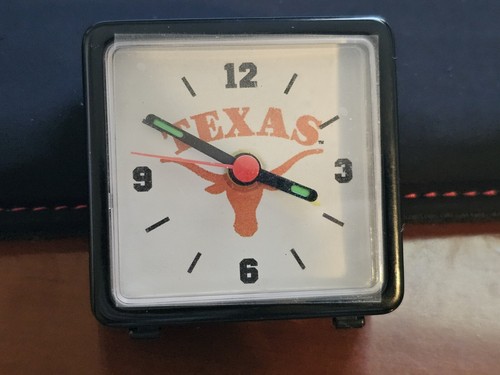 Texas Longhorns Desk Mini Clock NCAA College | eBay