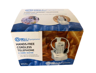 Bell Equipment Sonecor Hands-Free Cordless Telephone BE-25CHT 25 ...