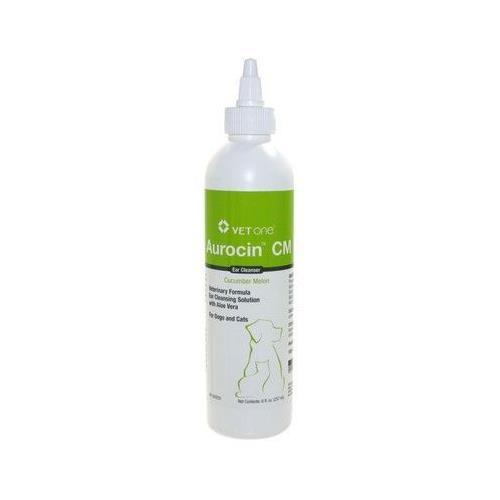 VetOne Aurocin With Aloe Vera Ear Cleansing Solution, Cucumber Melon, 8 ...