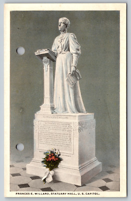 c1930s Frances E. Willard Statuary Hall US Capitol Vintage Postcard | eBay