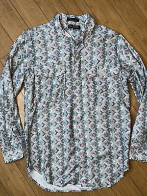 Vintage Men’s Small Generra Giovane Long Sleeve 80’s Button Up Shirt | eBay