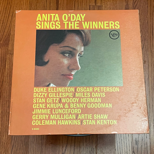 1963 - Mono - Anita O'Day Sings The Winners - V-8485 LP Vinyl | eBay