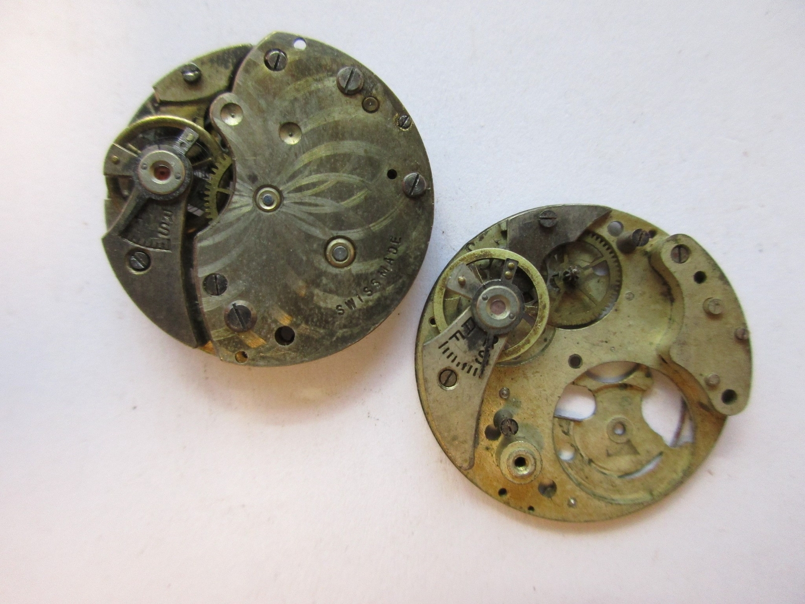 AS A. Schild cal. 960 Swiss sub seconds watch movements - for parts ...