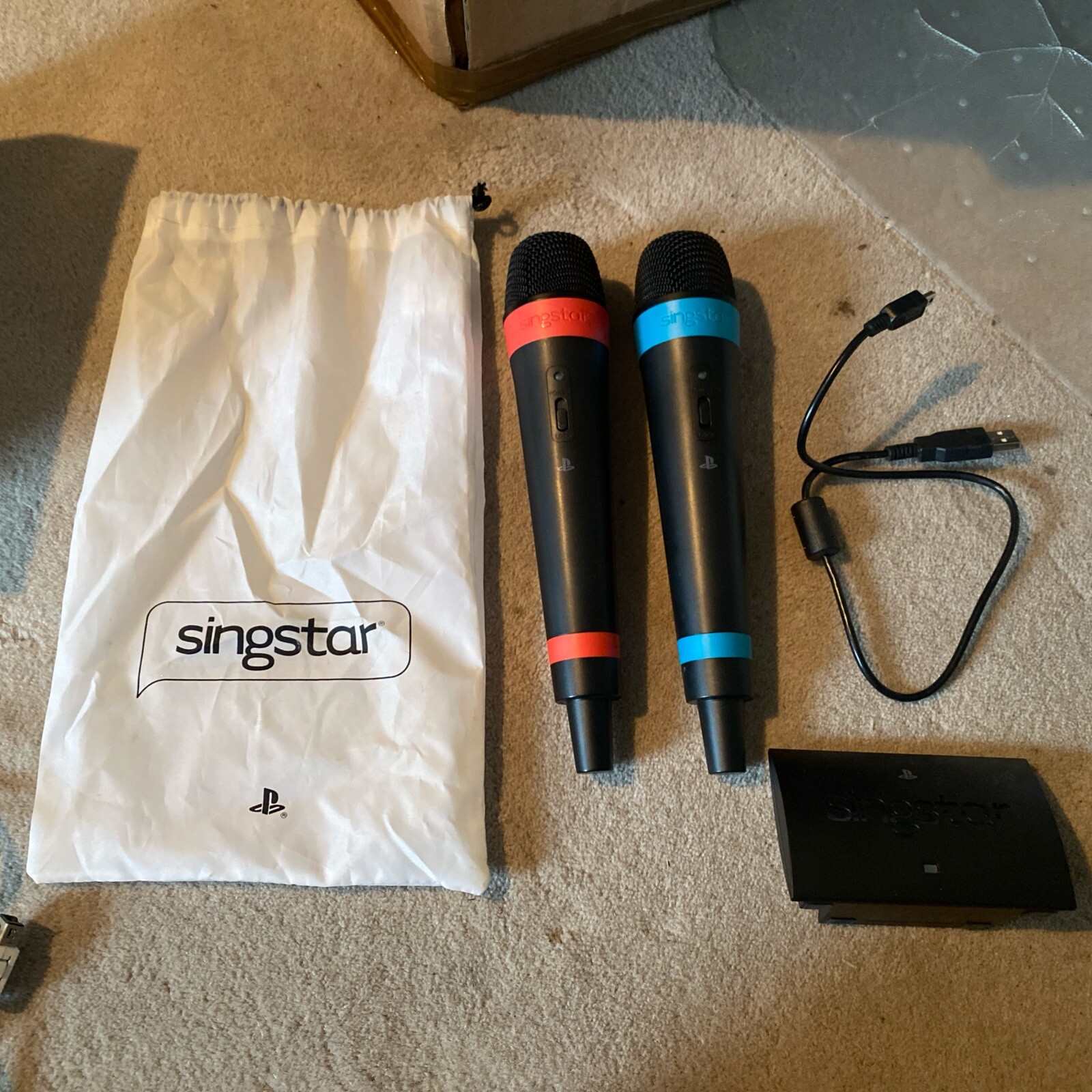 SingStar PS3 Wireless Microphones | eBay UK