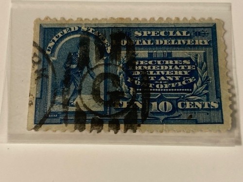 US Special Delivery - Scott E4 Used - 1894 - 10 cents - running ...