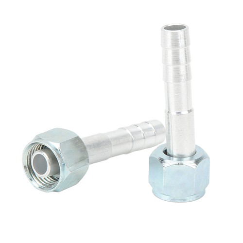 _1/2in 20PCS Air Conditioning Hose Barb Fitting Straight Aluminum High ...