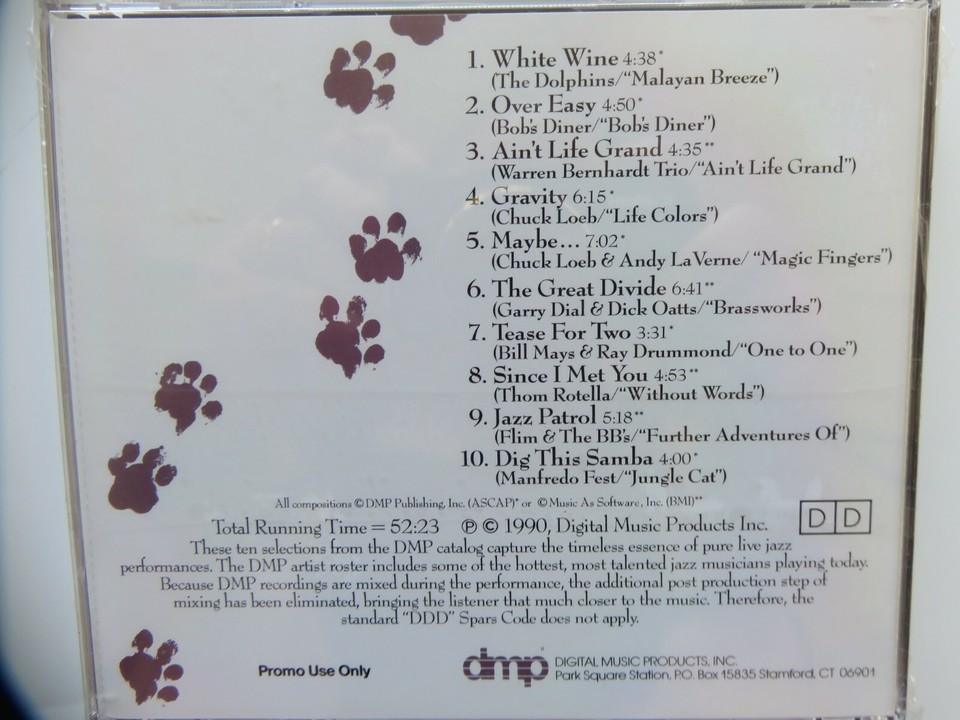 DMP CD-1755: DMP Sampler -Cat Tracks / Various Artists-GREAT DEMO CD ...