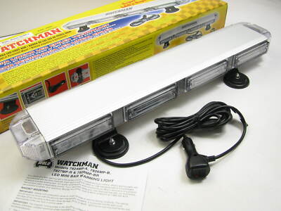 Wolo 7824MP-A Watchman Low Profile Roof Mount 24" LED Light Bar Clear ...