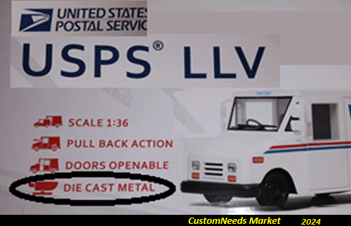 Postage/Stamp Dispenser Unique Replica Postal Truck ONLY (50% Shipping ...