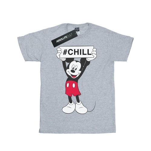 Disney Girls Mickey Mouse Chill Cotton T-Shirt (BI28034) | eBay