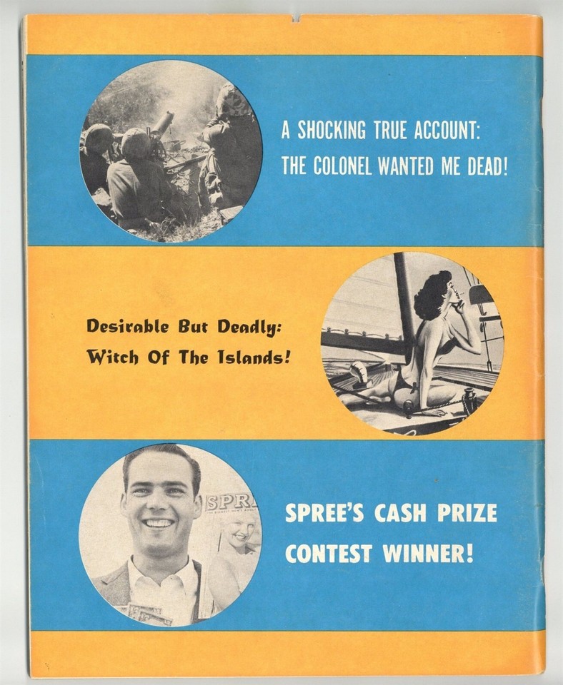 Spree 1961 V1#24 Jeanie Williams Kay Kramer 92p New Pub Co Pinup ...