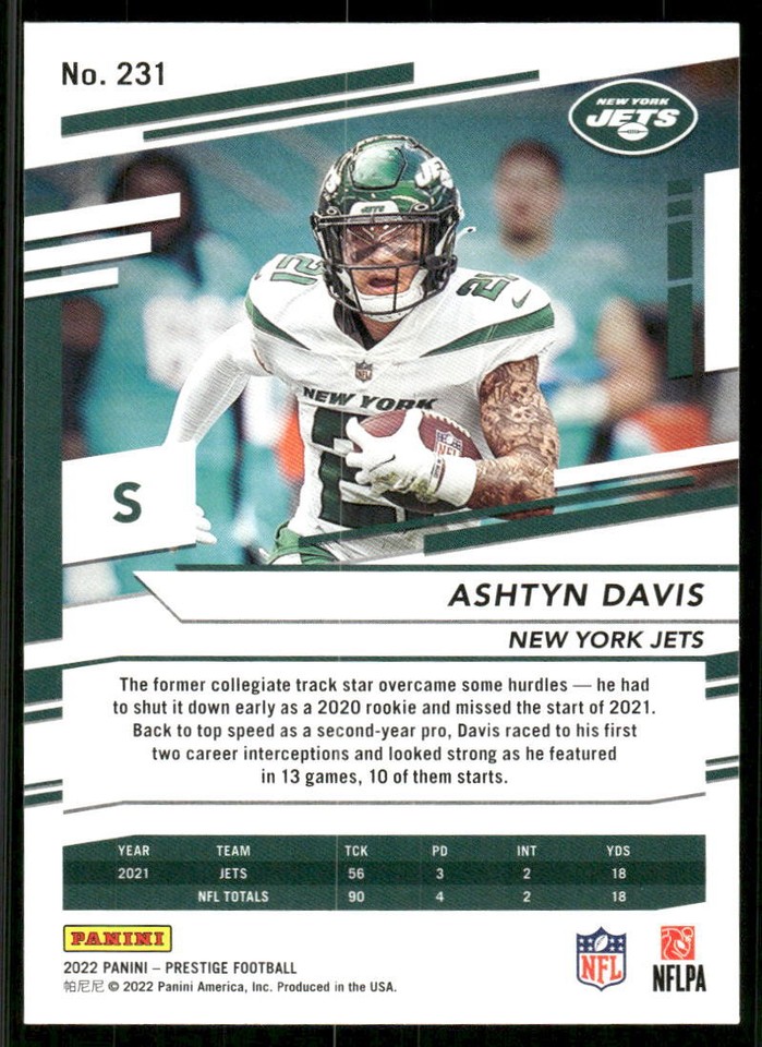 2022 Panini Prestige #231 Ashtyn Davis | eBay