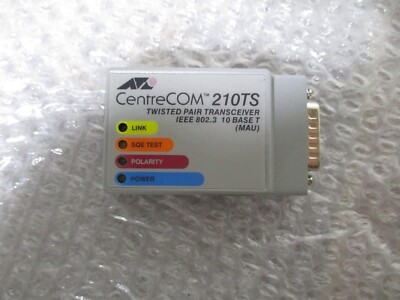 Allied Telesyn AT-210TS CentreCom Twisted Pair Transceive 210TS IEEE ...