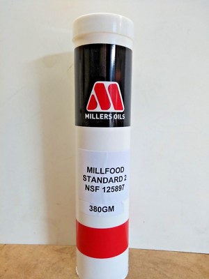 MILLERS OILS WHITE FOOD SAFE GREASE NLGI 2 NSF H1 FOOD GRADE GREASE ...