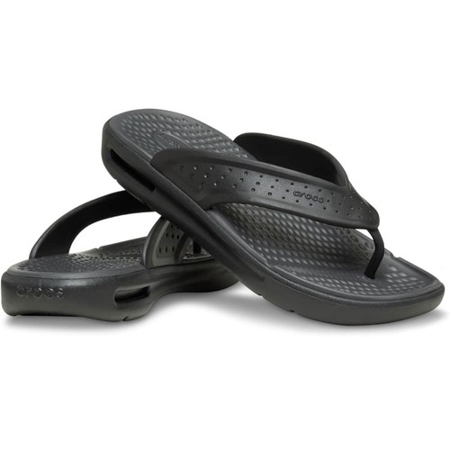 Crocs Inmotion Flip Flop LiteRide Summer Sandal Footwear Black Gray ...
