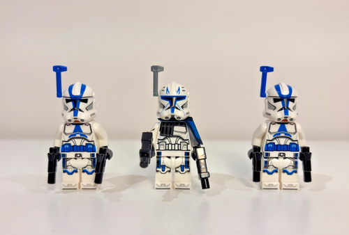 LEGO Star Wars Captain Rex (75391 Y-Wing) + 501st Clone Troopers Lot of ...