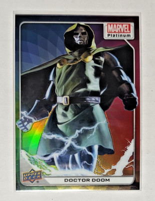 2023 ud marvel platinum #11 doctor doom epack rainbow color wheel ...