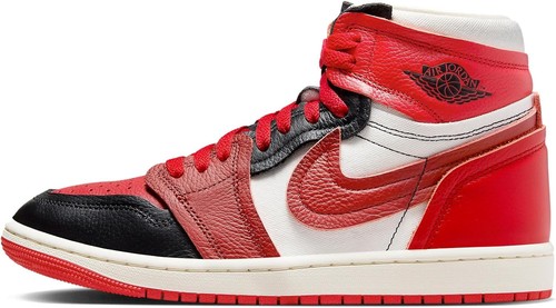 Women's Jordan 1 MM High Sport Red/Dune Red-Black-Sail (FB9891 600) | eBay