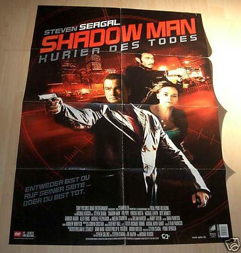 Filmposter A1 Shadow Man - Kurier des Todes Neu Plakat | eBay