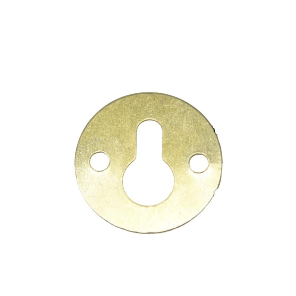 60Pcs Yellow Keyhole Holder Round Keyhole Hangers Photo Frame Hanging ...