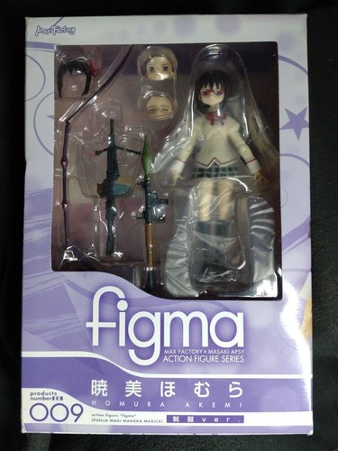 Figma Puella Magi Madoka Magica Homura Akemi Uniform Ver. Action Figure | eBay