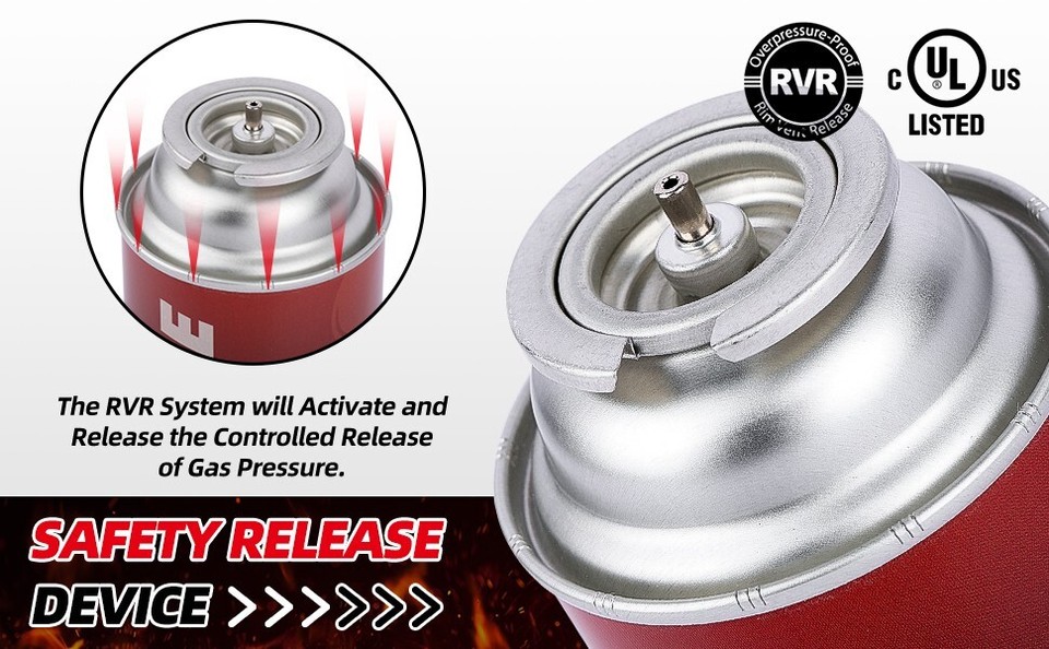 Butane Fuel Canister (12 Pack) - Explosion Proof - RVR System | eBay
