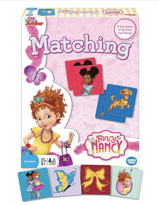 Disney Junior Matching Game Fancy Nancy Fun Picture Matching Play and ...