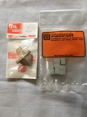 Plastruct Model train HO super detail parts Plastruct & Cal-Scale parts ...