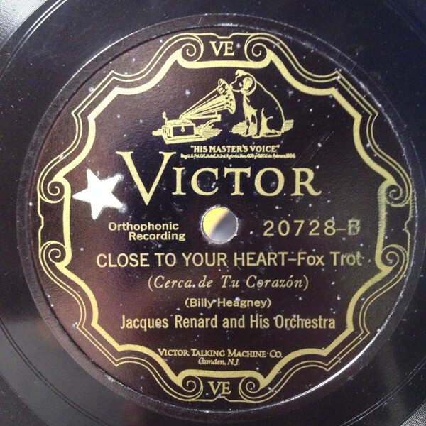 Jacques Renard And His Orchestra - Just Call On Me / Close To Your ...