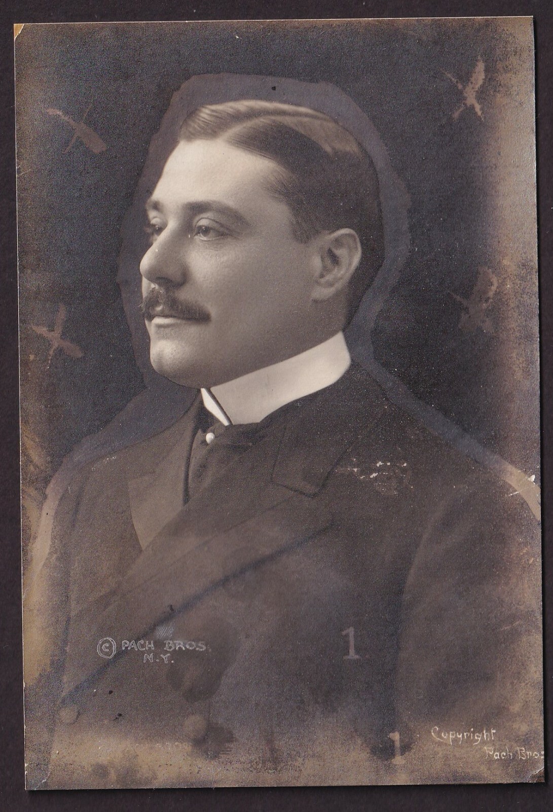 1901 Jacob Ruppert, NY Yankees HOF Owner Extremely Rare Early Baseball ...