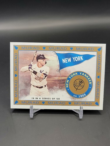2021 Topps Allen & Ginter AARON JUDGE T51 Murad Reimagined Insert #MR19 ...