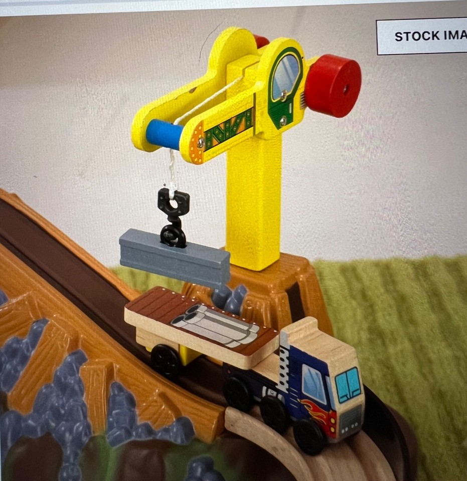 Kidkraft Bucket Top Construction Train Set - Kids Wooden Train Set w ...