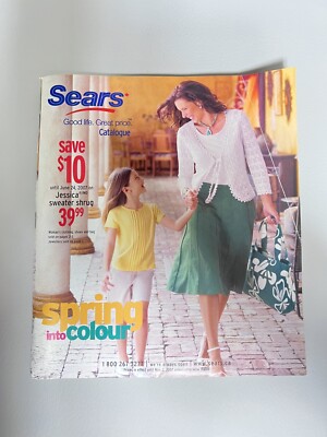 Vintage 2007 Sears Spring Into Colours Catalog Fashion | eBay