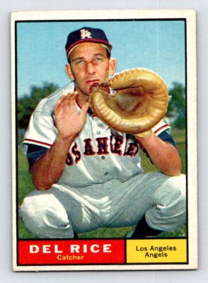 1961 Topps #448 Del Rice | eBay
